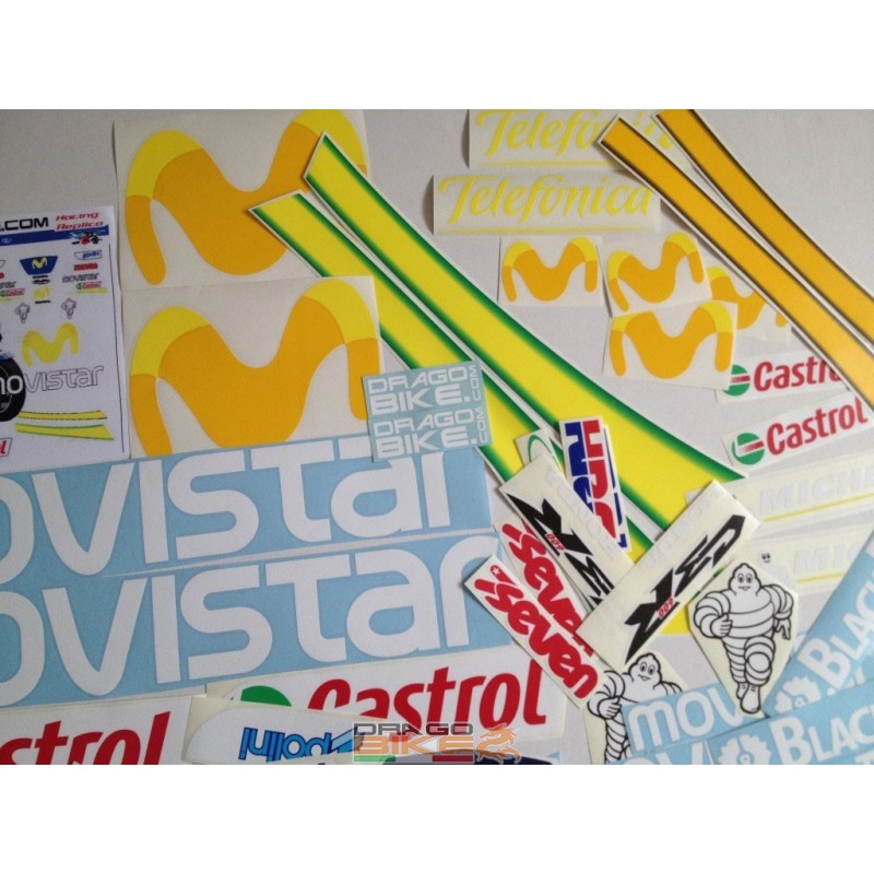 Stickers Kit Honda Motogp Movistar 2005
