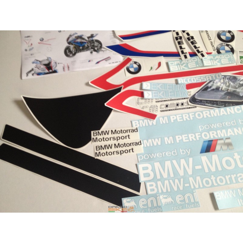 Motorbike Stickers Kit BMW Superbike 2014
