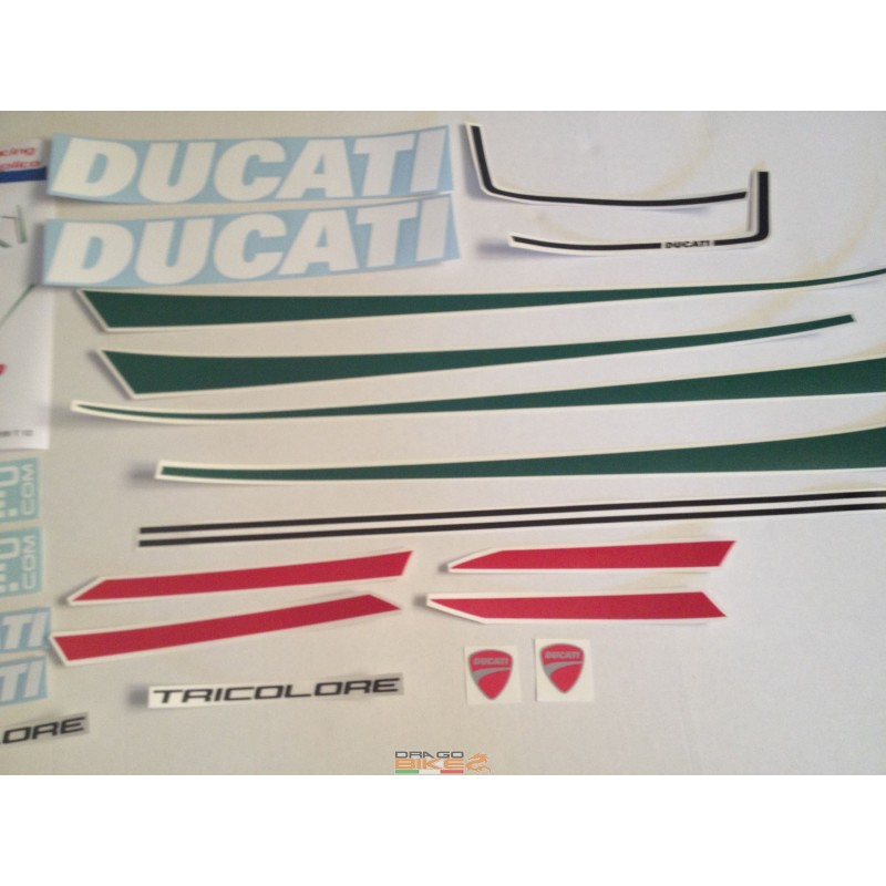 Motorbike Stickers Kit Ducati 1199 Panigale Tricolore 2012
