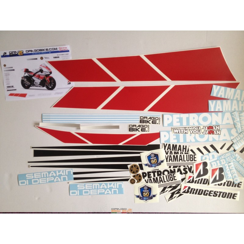 Motorbike Stickers Yamaha MotoGp 2011 WGP