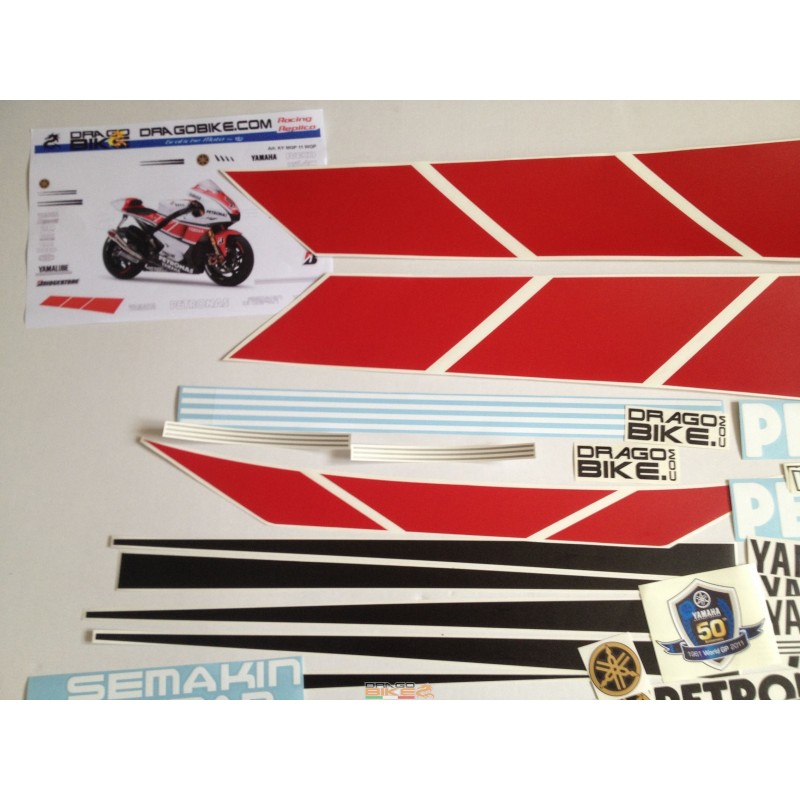 Motorbike Stickers Yamaha MotoGp 2011 WGP