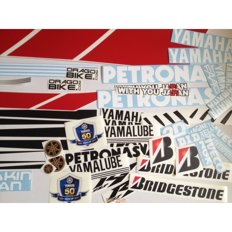 Motorbike Stickers Yamaha MotoGp 2011 WGP