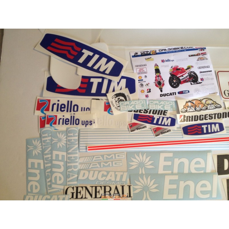 Motorbike Stickers Kit Ducati MotoGP 2011 Valentino Rossi