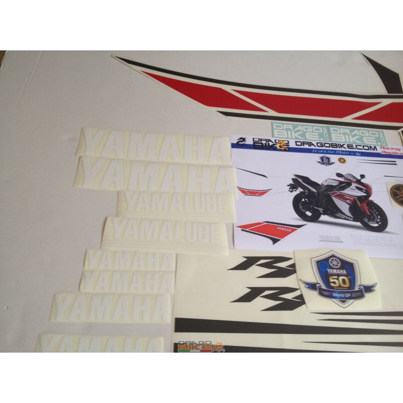 Stickers Kit Yamaha R1 WGP 50th Anniversary