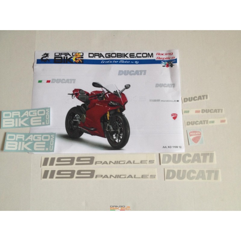 Stickers Kit Ducati 1199 Panigale 2012