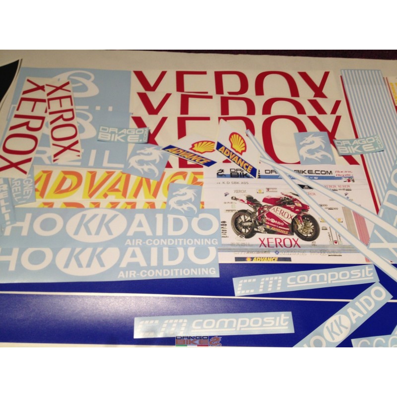 Motorbike Stickers Kit Ducati SBK XEROX 2005
