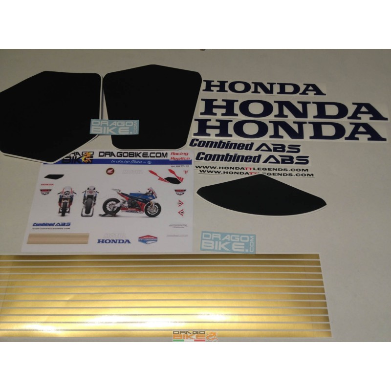 Motorbike Stickers Kit Honda TT-Legends 2012