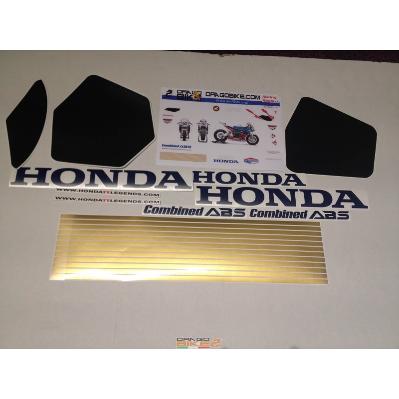 Motorbike Stickers Kit Honda TT-Legends 2012