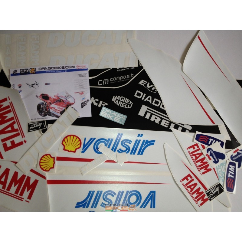 Motorbike Stickers Kit Ducati SBK 2014 Protect TSP for 848 1089 1198