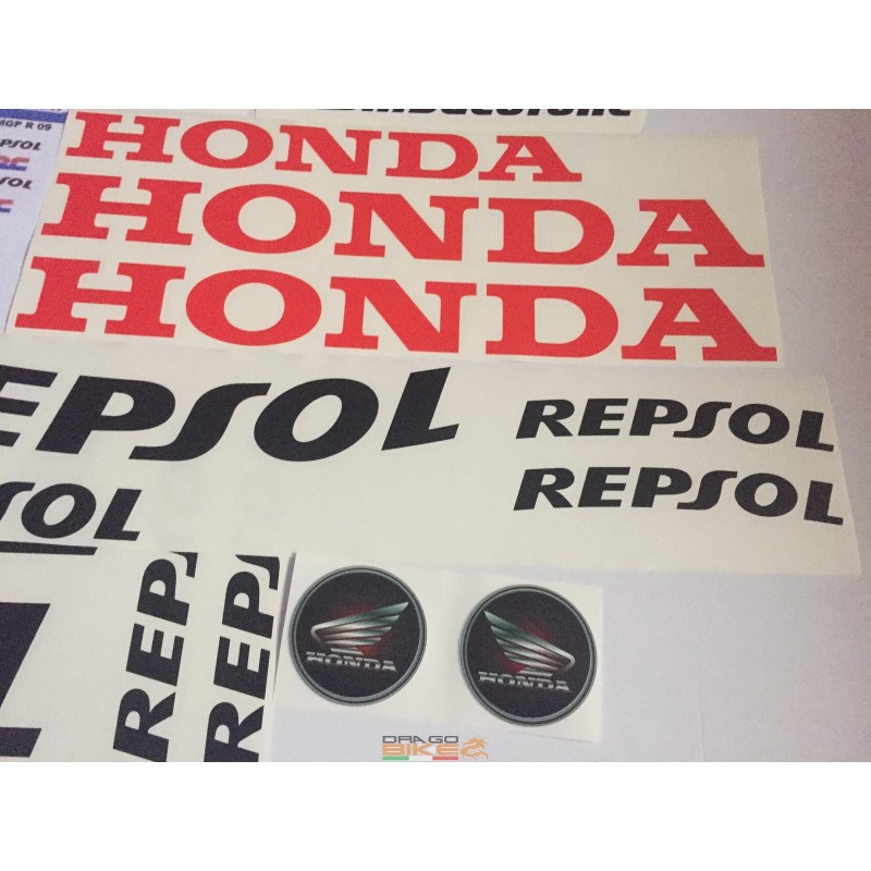Motorbike Stickers Kit Honda MotoGP REPSOL 2009