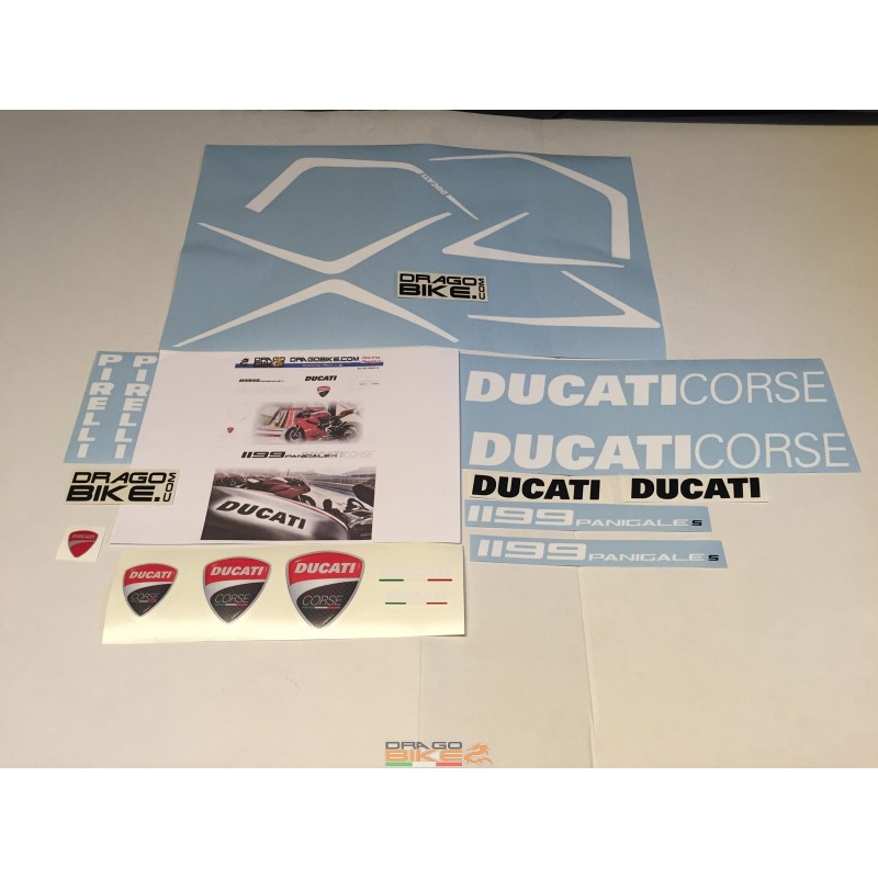 Motorbike Stickers Kit Original Ducati 1199 Panigale