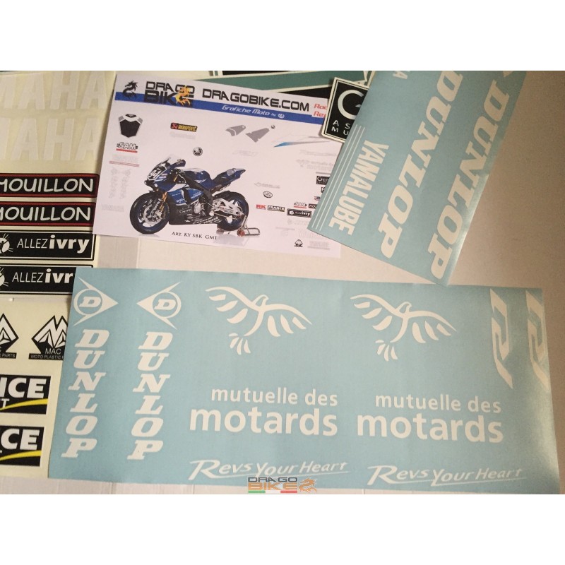 Motorbike Stickers Yamaha Endurance Team GMT94