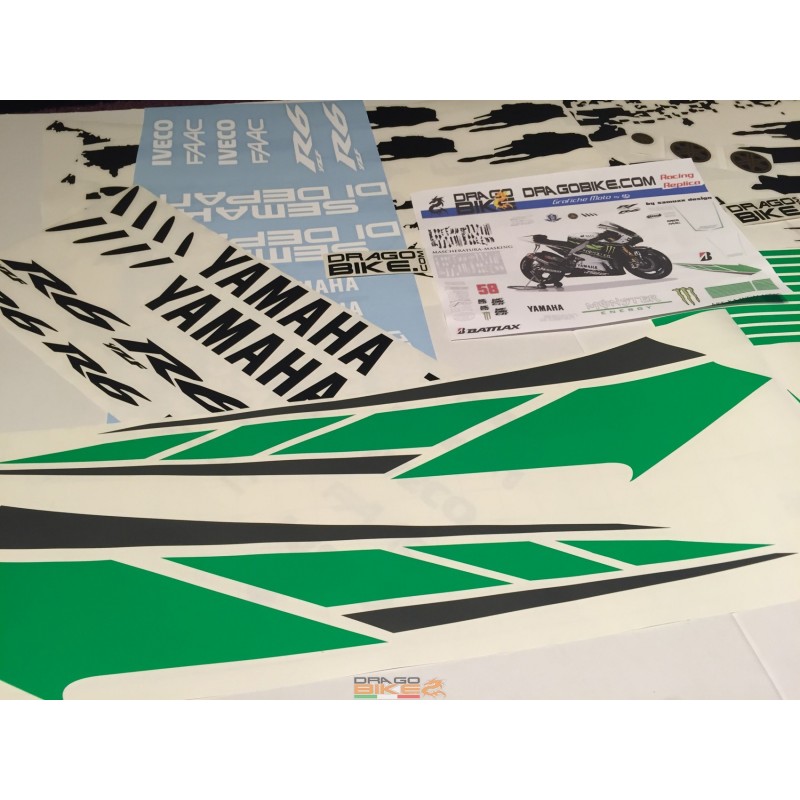 Motorbike Stickers Yamaha Monster Tribute