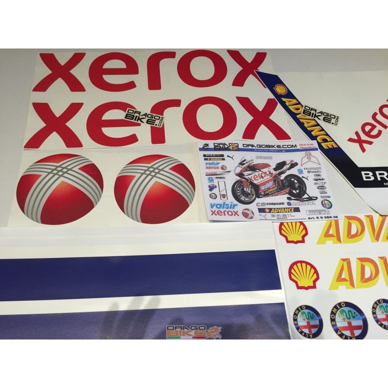 Stickers Kit Ducati Superbike Xerox 2008