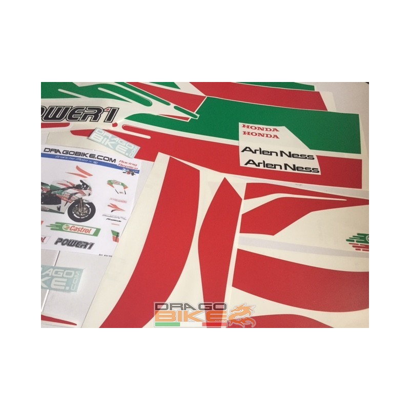 Motorbike Stickers Kit Honda SBK 2011 Castrol