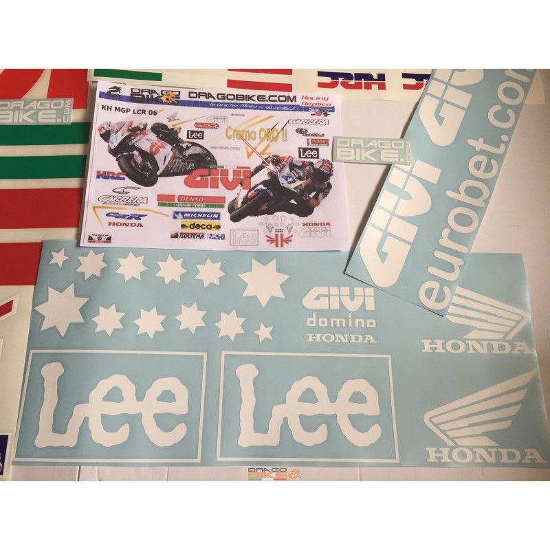 Sticker kits Race Replica Stoner Honda LCR 2006