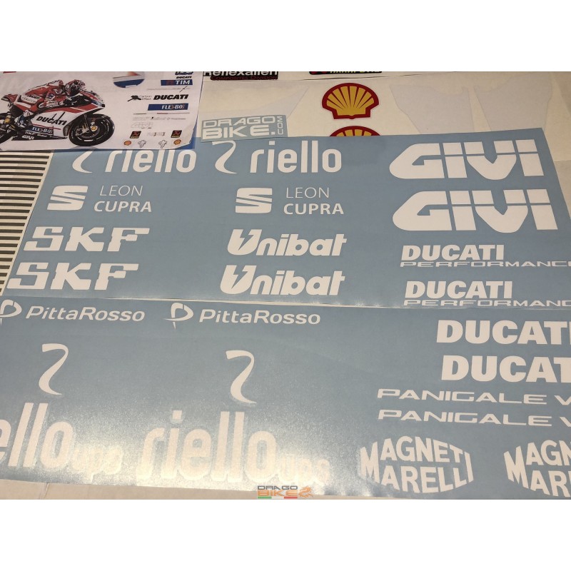 Motorbike Stickers Kit Ducati MotoGP 2017