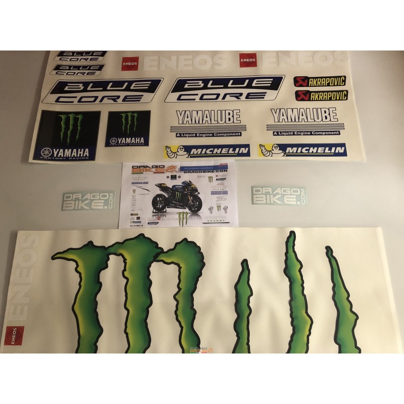 Motorbike Stickers Yamaha MotoGP 2019