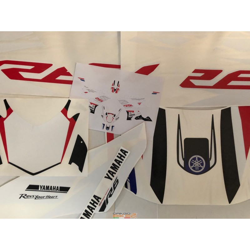 Stickers Kit Total Yamaha R6 dal 2017 -2019