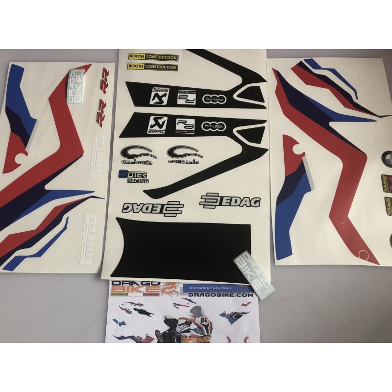 Motorbike Stickers Kit Replica BMW SBK 2019